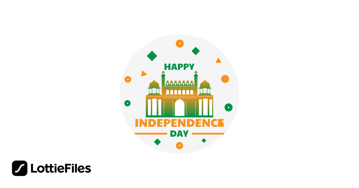 Free Happy Independence Day Animation by Akash Gupta | LottieFiles