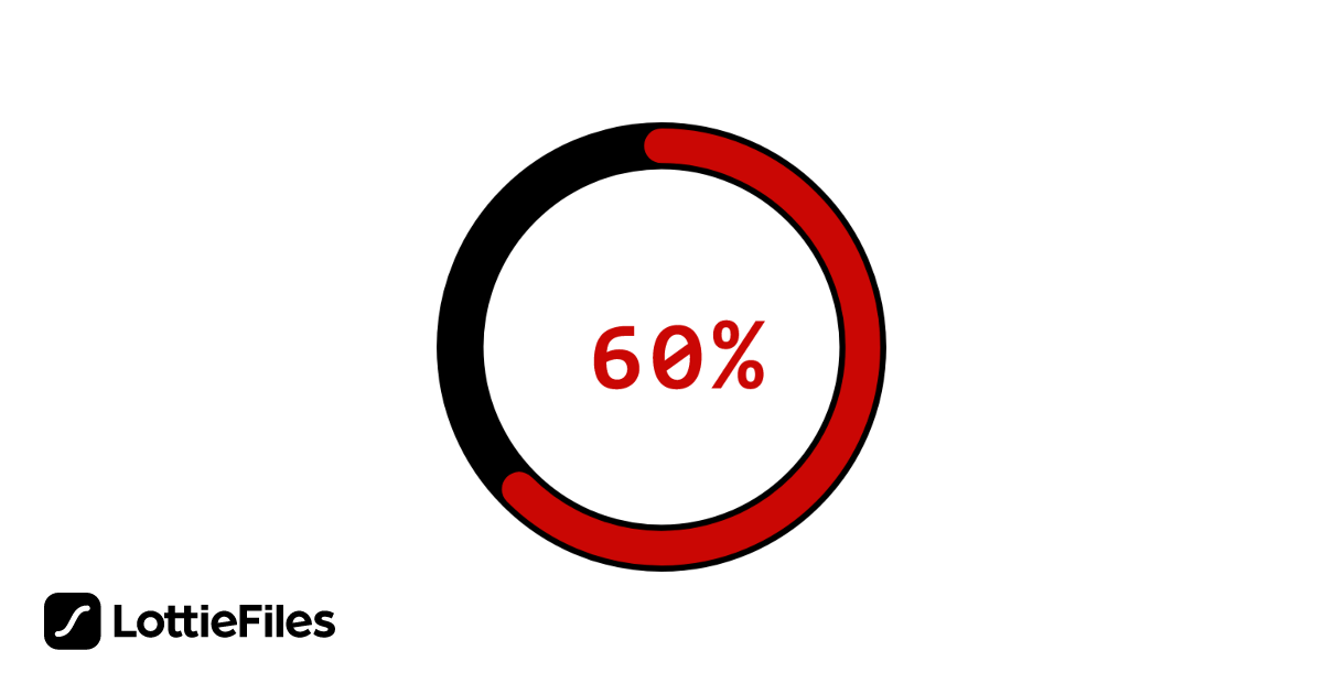 Free Red 100% Progress Circle Black Fade Animation by Twin Springs Web ...