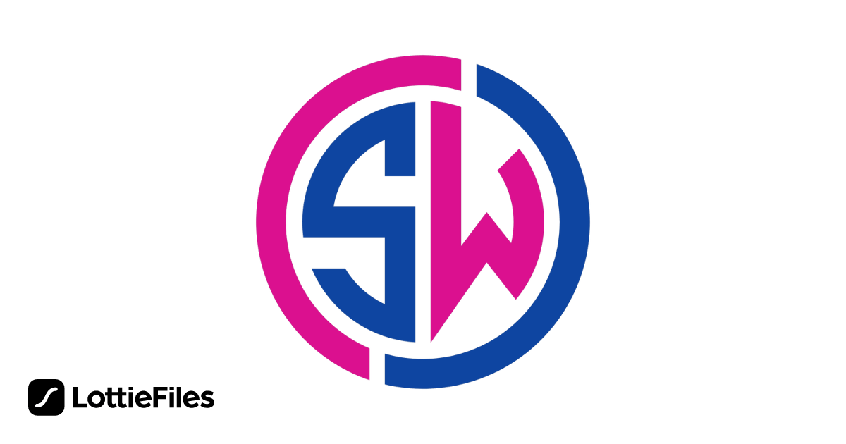 Free Stijlvol webdesign logo Lottie JSON animation preloader Animation ...