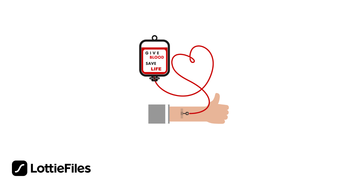 Free Blood Donation Animation by Smit Vora | LottieFiles