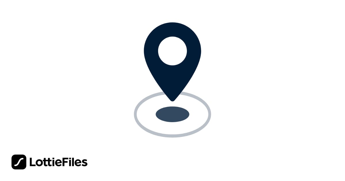Free Location Pin Animation by Ramees A | LottieFiles