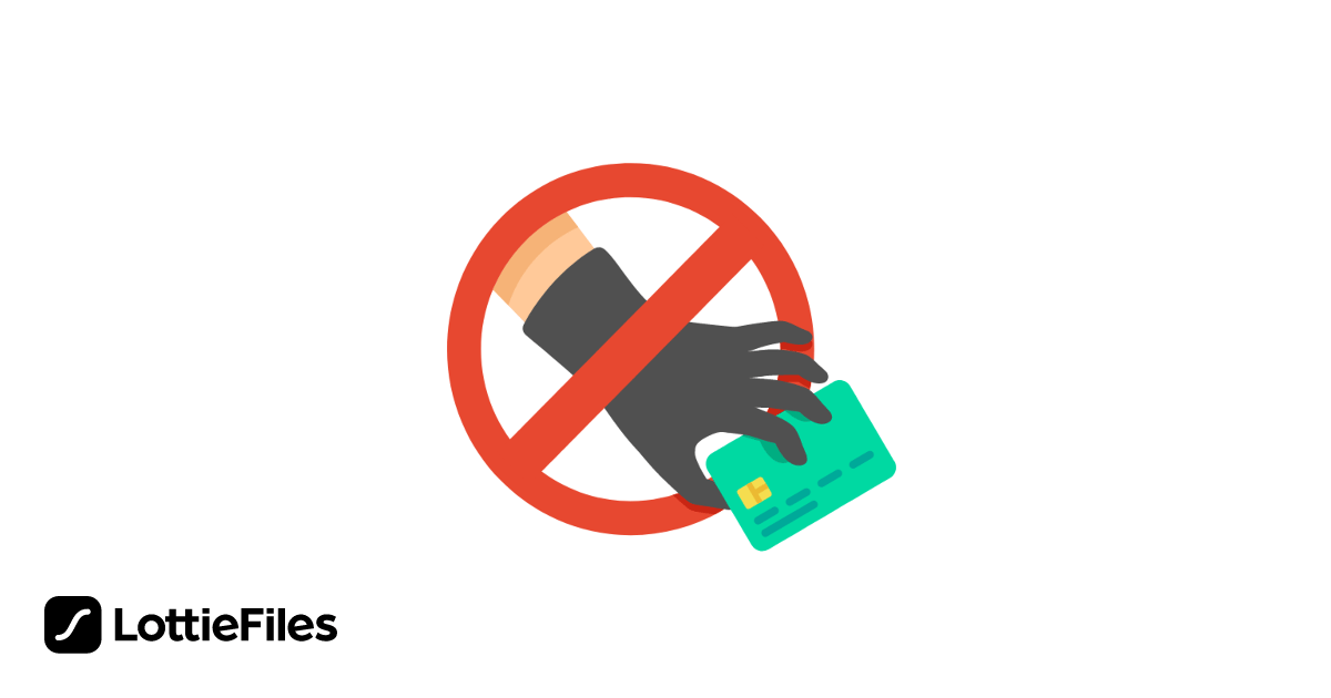 Free Stop steal scam phishing data credit card animation Animation by ...