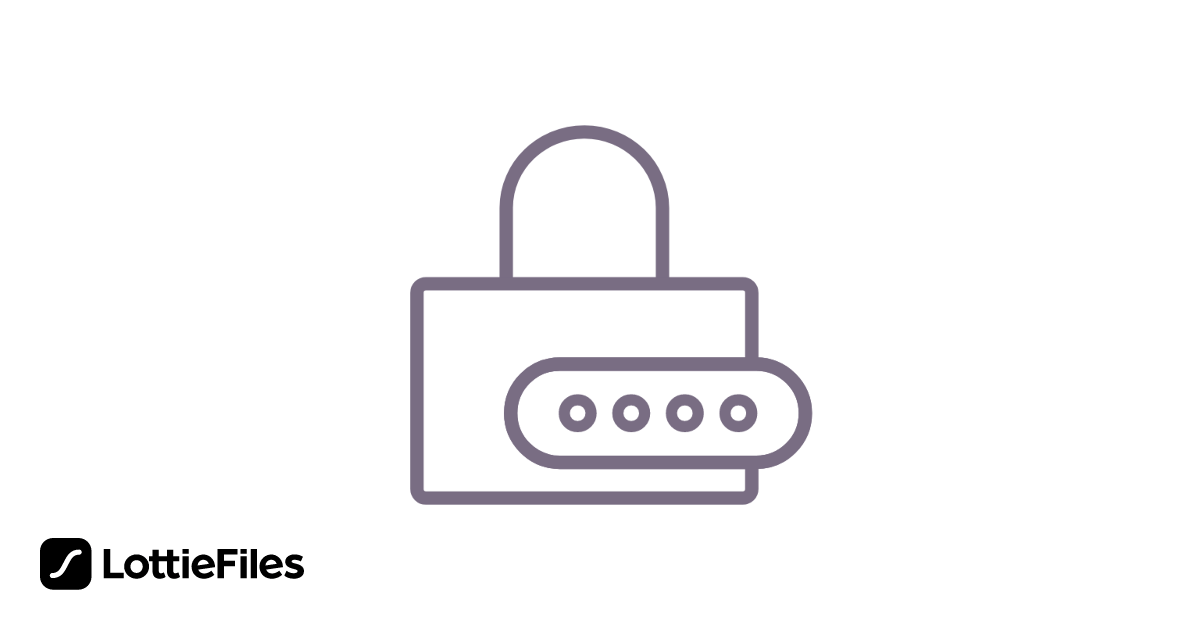 Free Security Code Animation by Aviv Yogev | LottieFiles