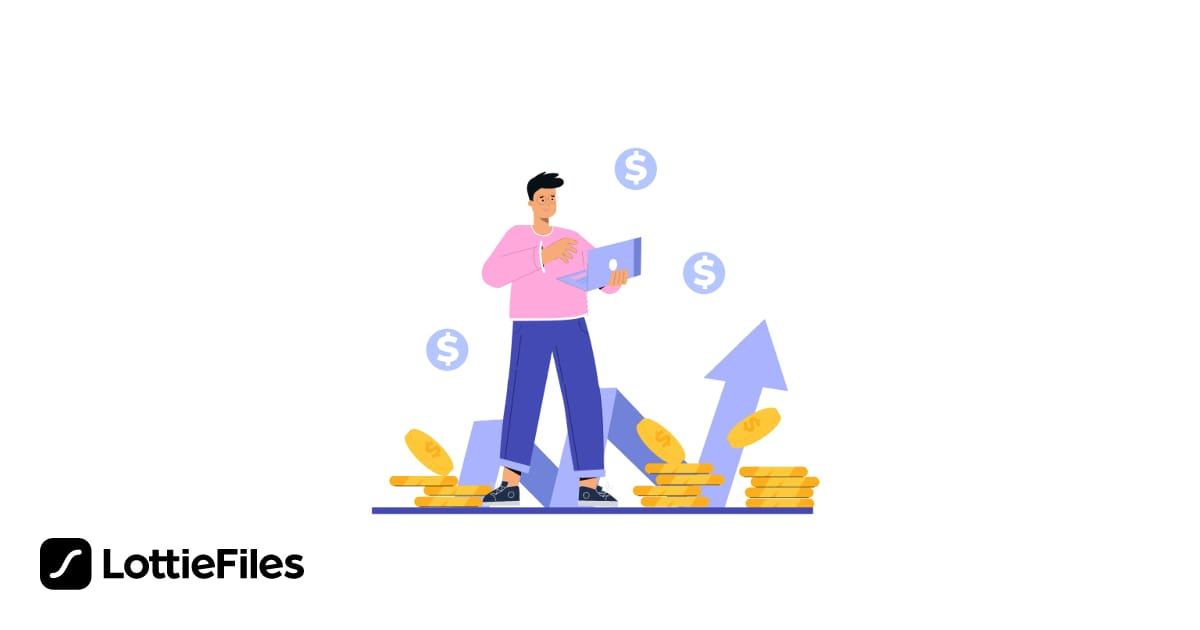 Free Business investment Animation by Aniee | LottieFiles