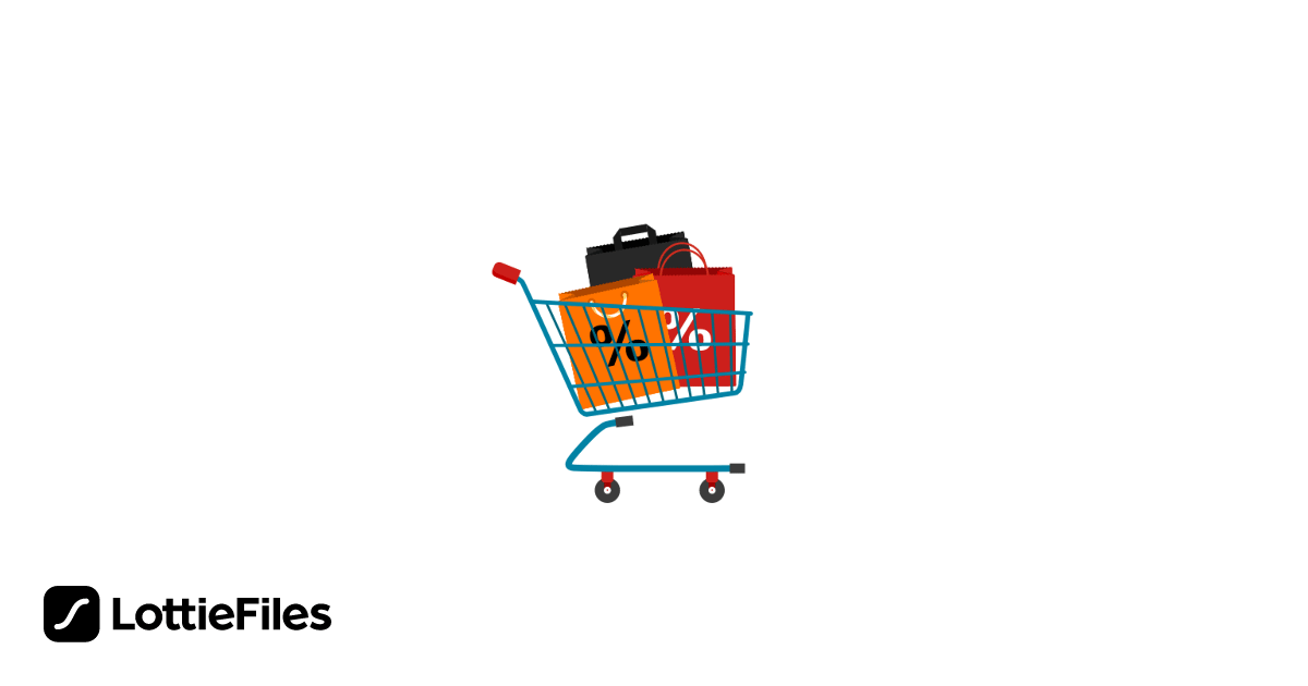 Free Supermarket Cart Animation by Bùi Vịnh | LottieFiles