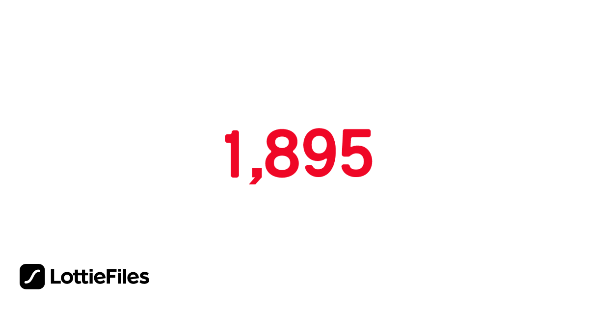 Free number anim Animation by Dany Coimbra | LottieFiles