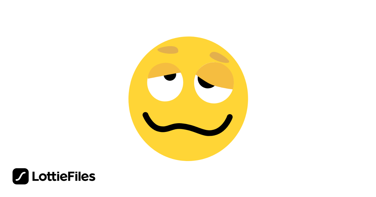 Free Woozy Face Emoji Animation by Jitu Raut | LottieFiles