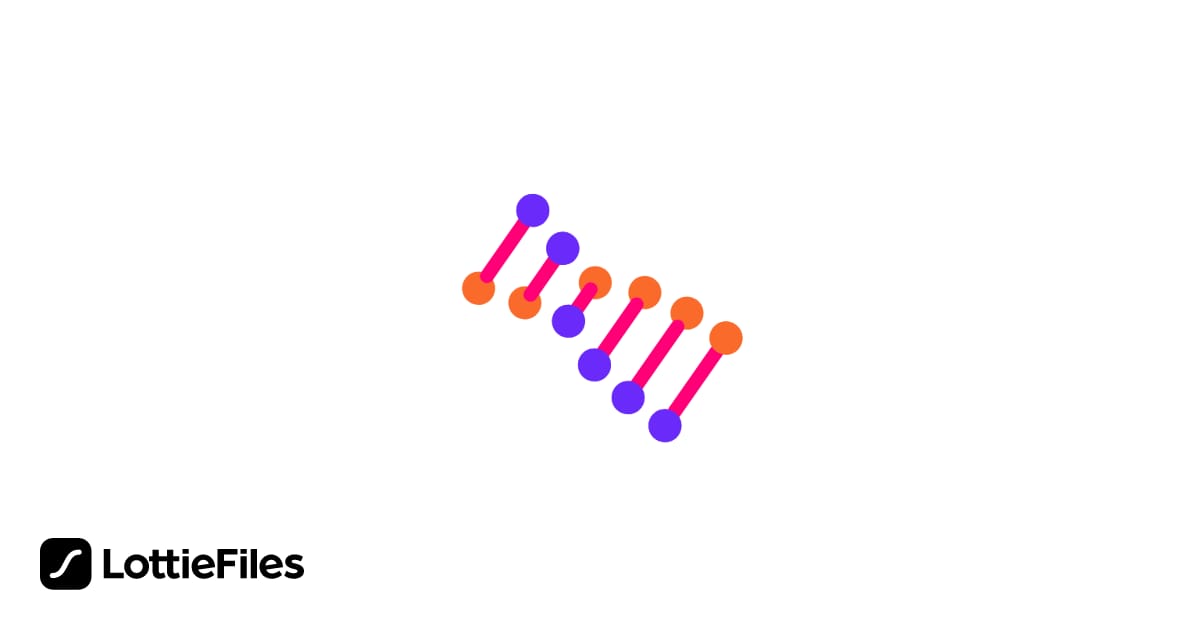 Free DNA Loader Animation by Gareth Wells | LottieFiles