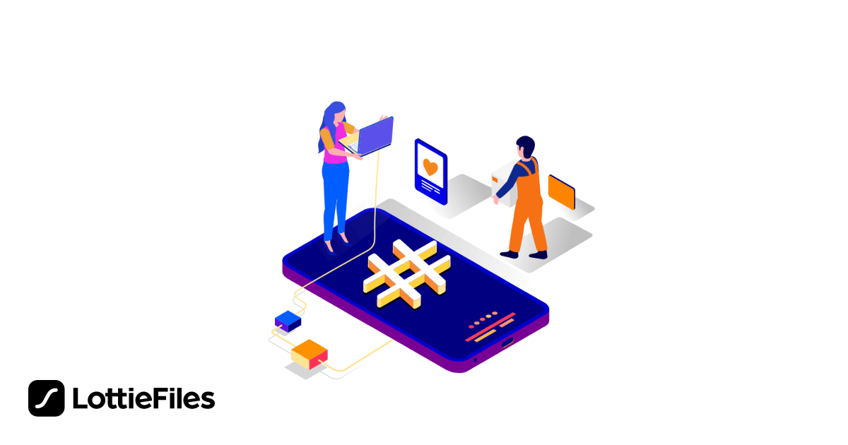 Free Social media marketing Animation by Beta tech solutions | LottieFiles