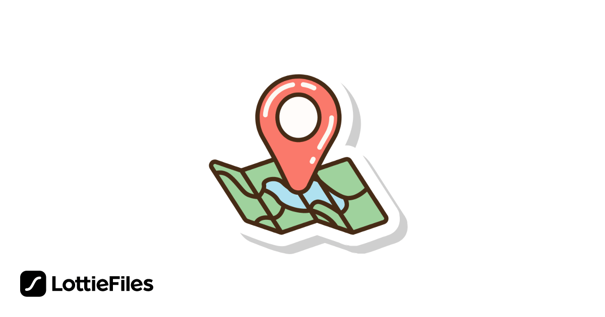 Free Travel Icons - Map Animation by Tom Fabre | LottieFiles