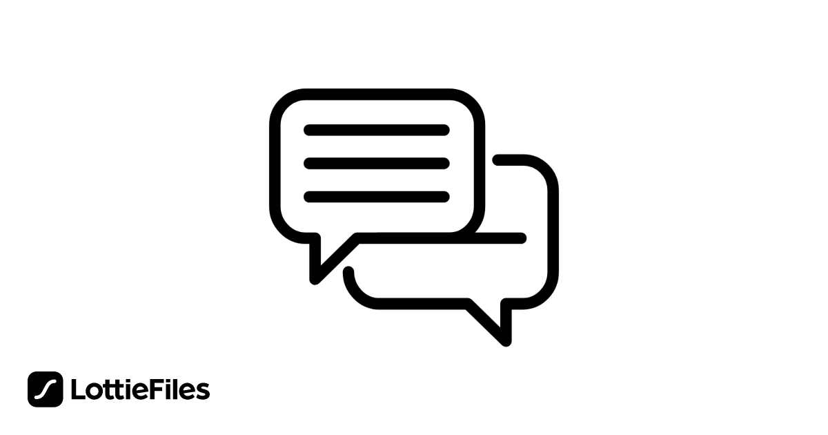 Free Chat messages Animation by LottieFiles | LottieFiles