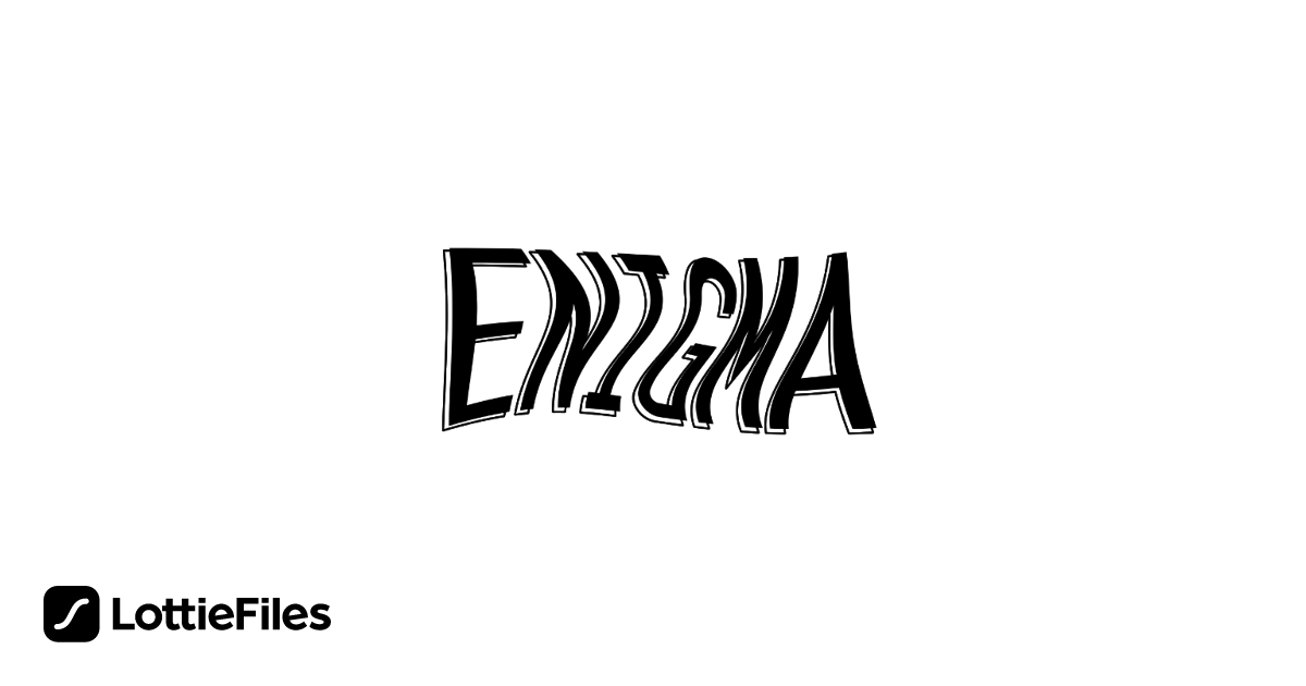 Free enigma Animation by rafiharefa | LottieFiles