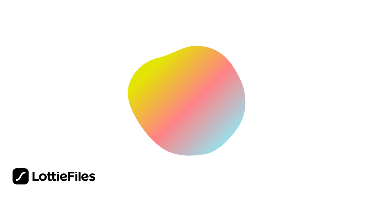 Free gradient bobble Animation by Nicole Moreira | LottieFiles