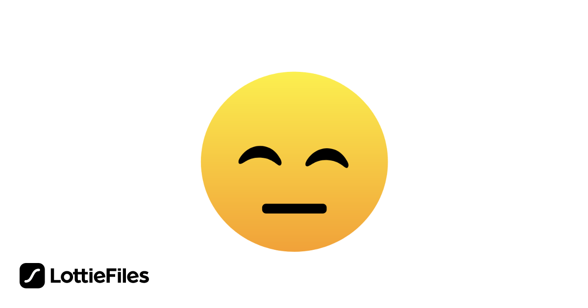 Free Flushed face emoji Animation by Jitu Raut | LottieFiles