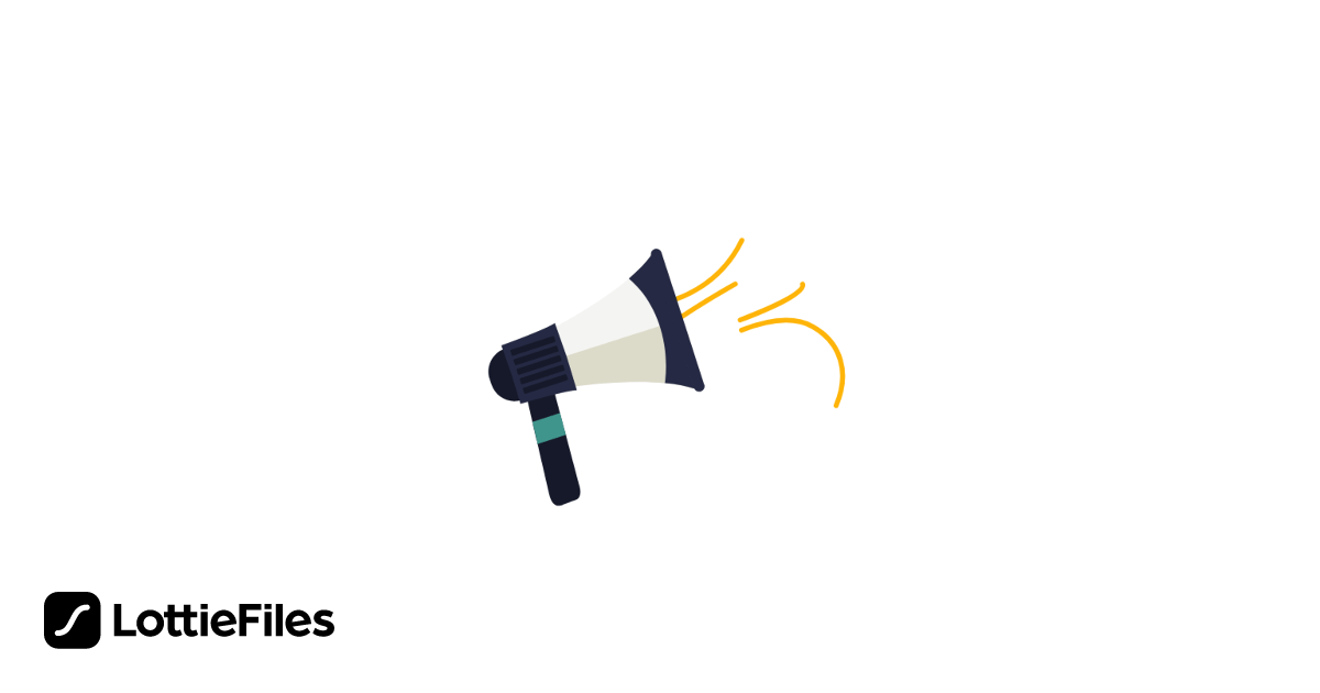 Free Loud Speaker Animation Animation by Splash Animation | LottieFiles