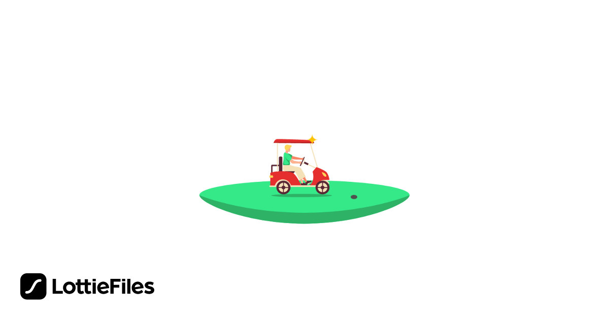 Free Voiture de golf Animation by legrand aurélien | LottieFiles