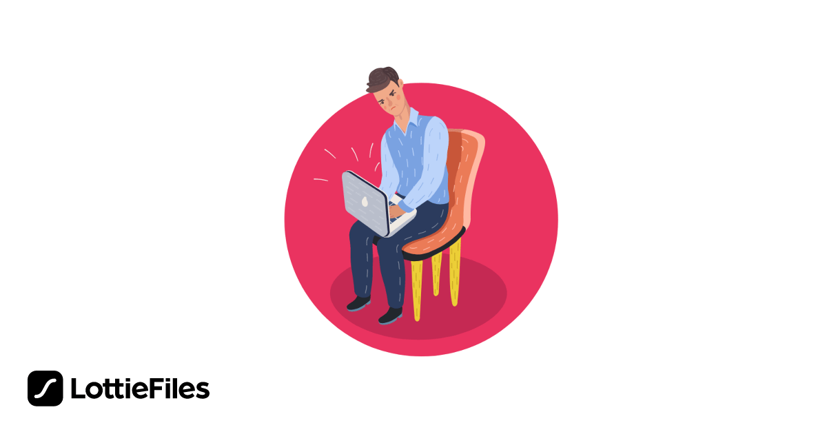 Free Angry and upset programmer Animation by Arkady Chumakov | LottieFiles