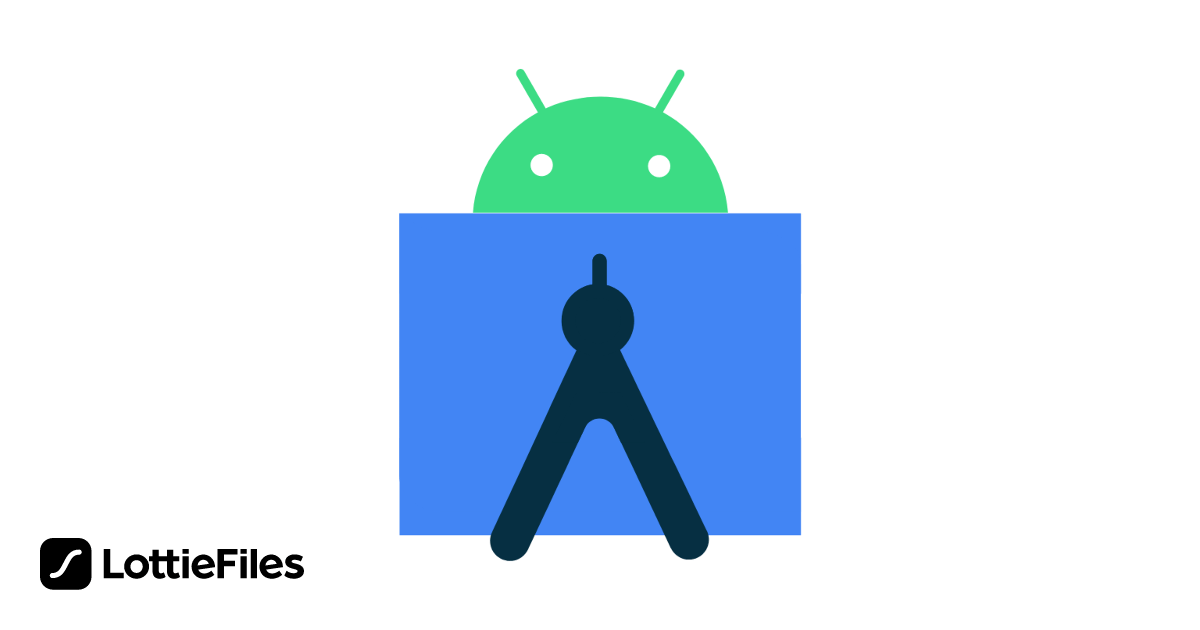 Android Studio New Logo by Vishal Sehgal 🆚 - LottieFiles