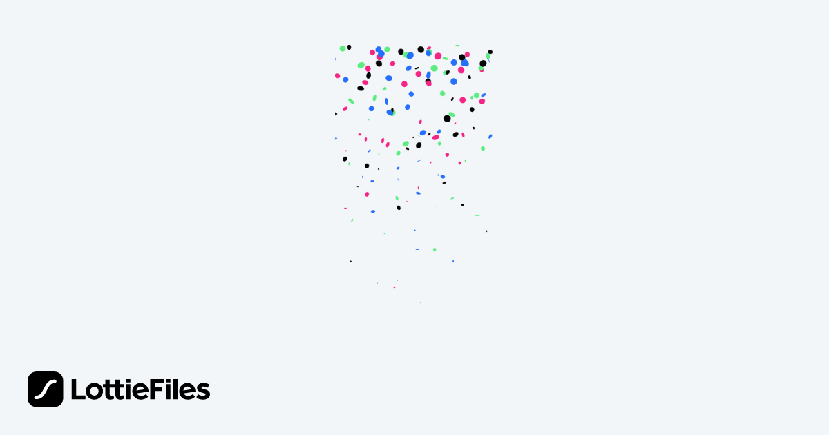 Free Confetti elipses Animation by Breiner Leal | LottieFiles