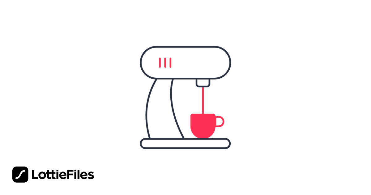 Free Coffee Machine Animation by Rooman Akhlaq | LottieFiles