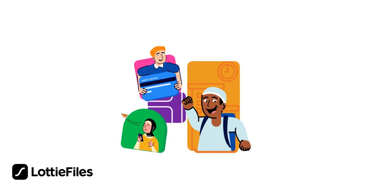 Free Usage of Digital Card Animation by PhepbiMuhammad | LottieFiles