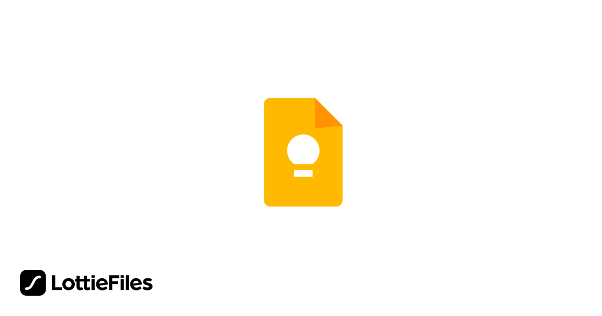 Free Google Icons | Keep Animation by Jeffrey Christopher | LottieFiles