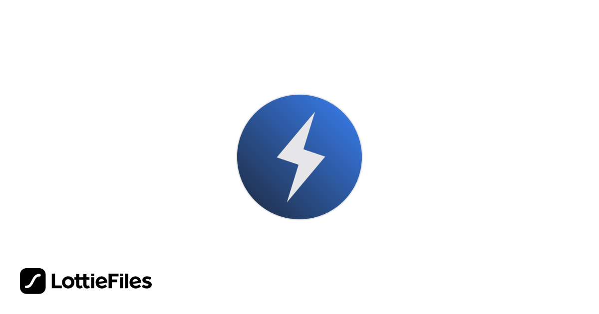 Free Fast lightning pulse Animation by Stian Larsen | LottieFiles