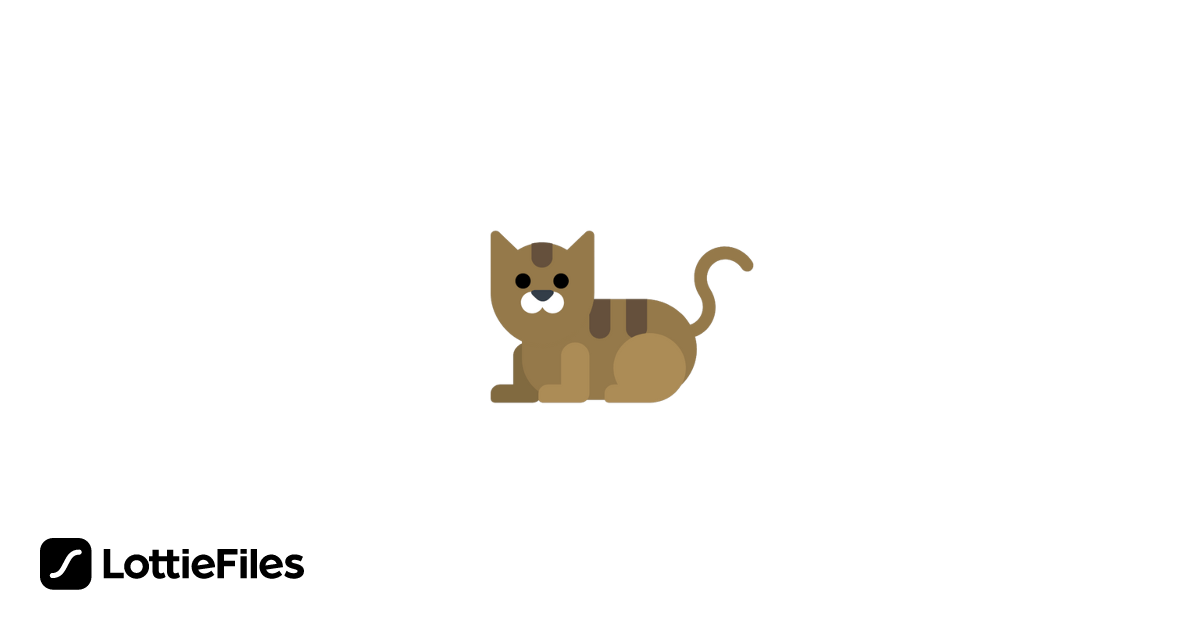 Free Cat Animation Animation by Marcos Catan | LottieFiles