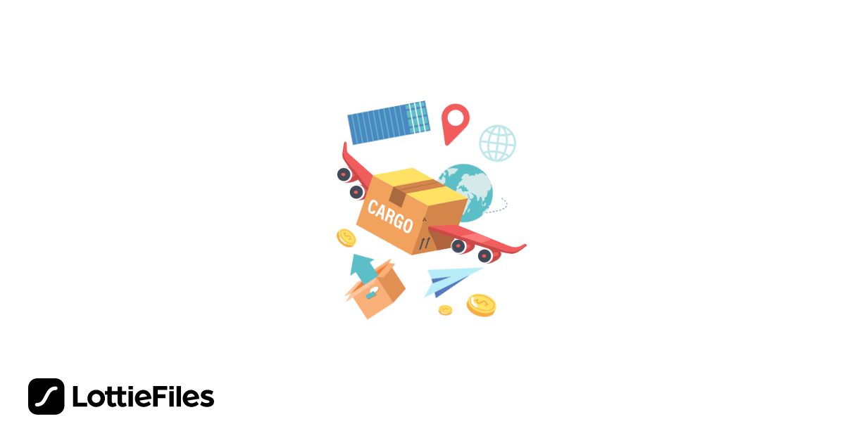 Free Air Cargo Animation by Eduardo Marval | LottieFiles