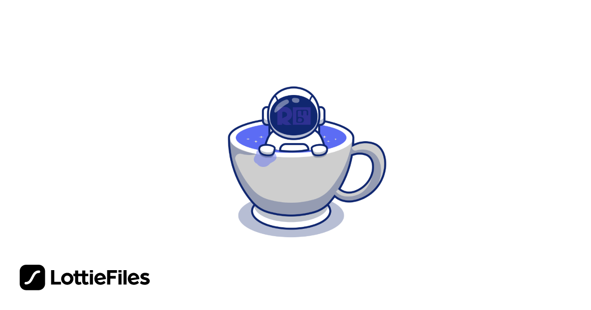 Free Astronaut falling asleep Animation by Raphael Badan | LottieFiles