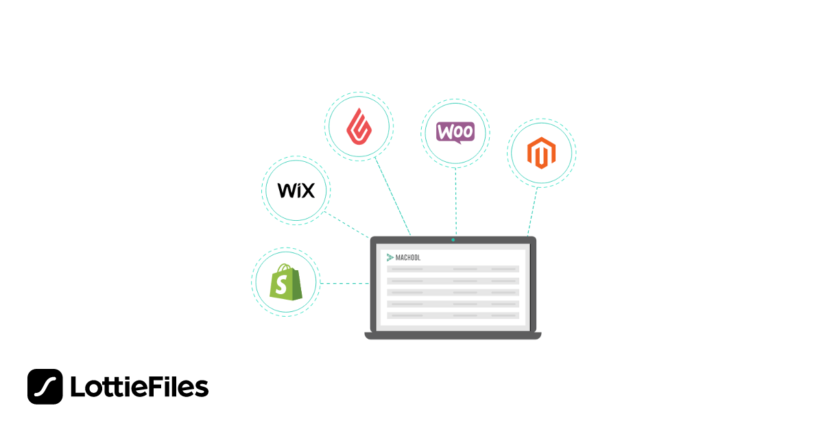Free E-commece integration Animation by Naokure | LottieFiles