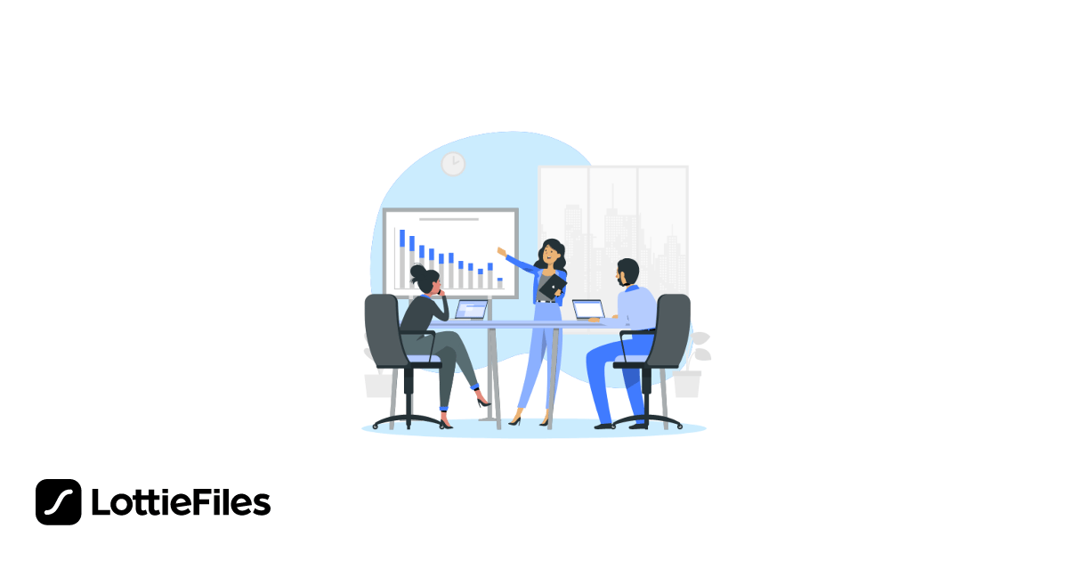 Free Meeting Animation by Amazify | LottieFiles