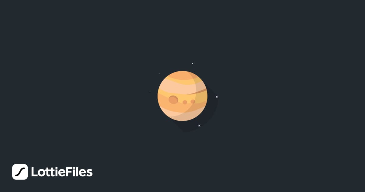 Free Jupiter Animation by Aexr Graphics | LottieFiles