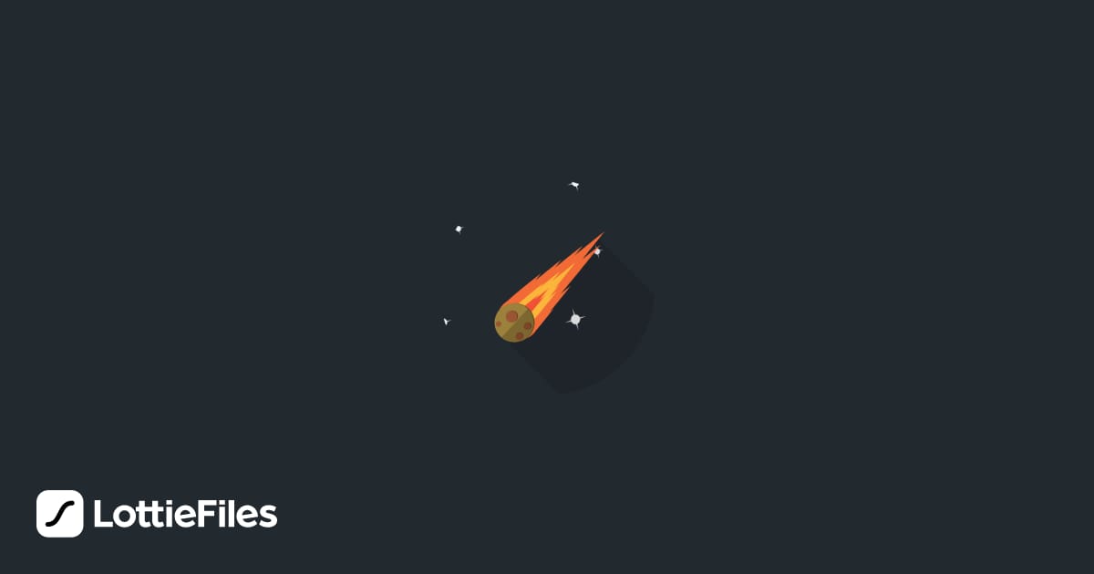 Free Meteor Animation by Aexr Graphics | LottieFiles