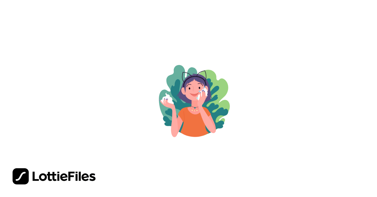 Free Girl washing her face Animation by Arman Bin Bashar | LottieFiles