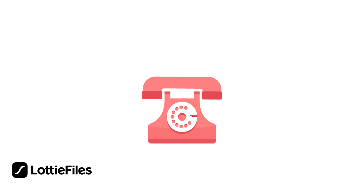 Free Telephone Animation by WOLF | LottieFiles