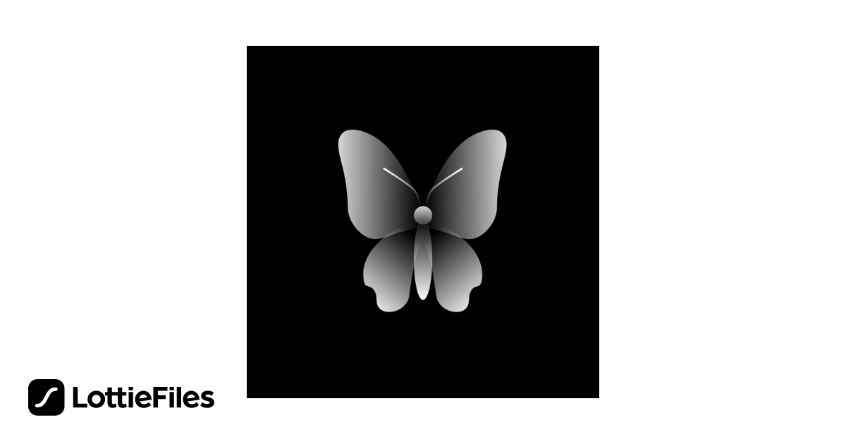 Free Butterfly Animation by Kalpesh Prithyani | LottieFiles