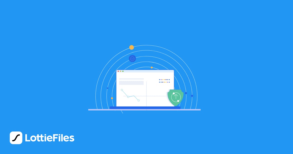 Free Analytics Blue Loop Animation by Chris | LottieFiles