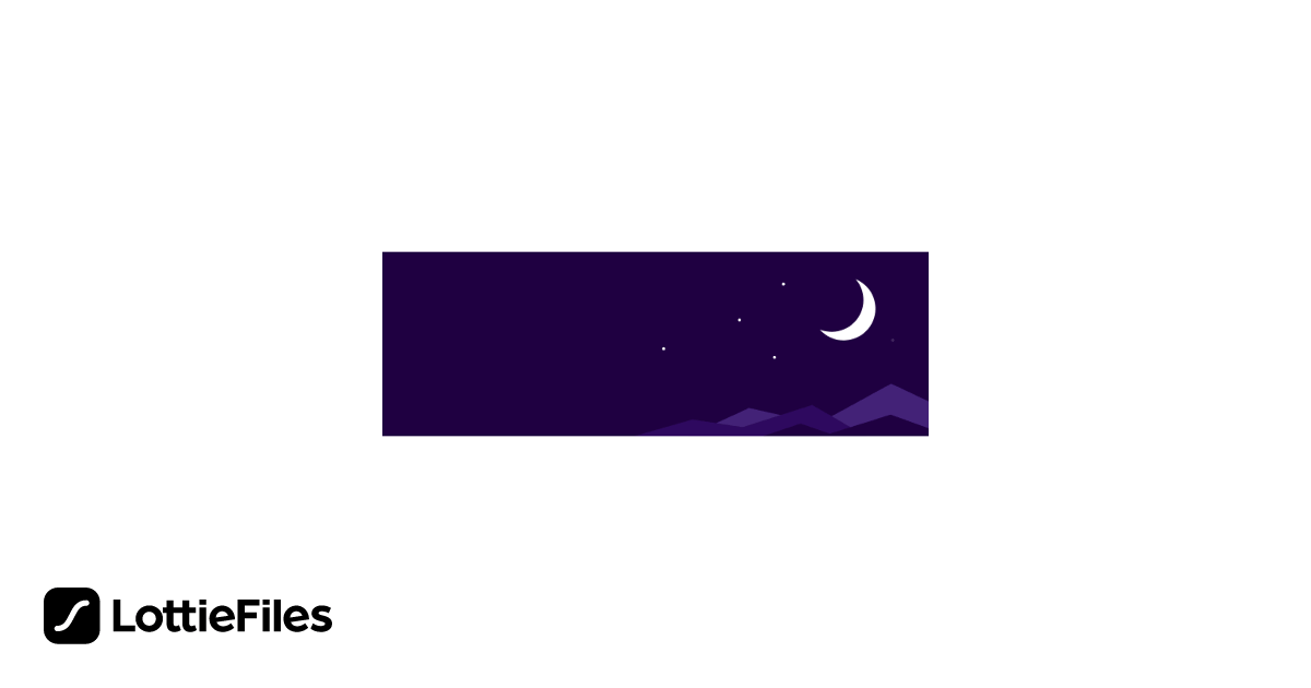 Free Night Animation Animation by Ala'a Aliens | LottieFiles