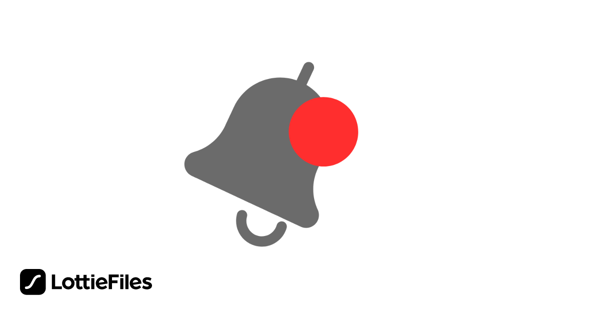 Free Bell Icon Animation Animation by Ahsan Mahmood | LottieFiles