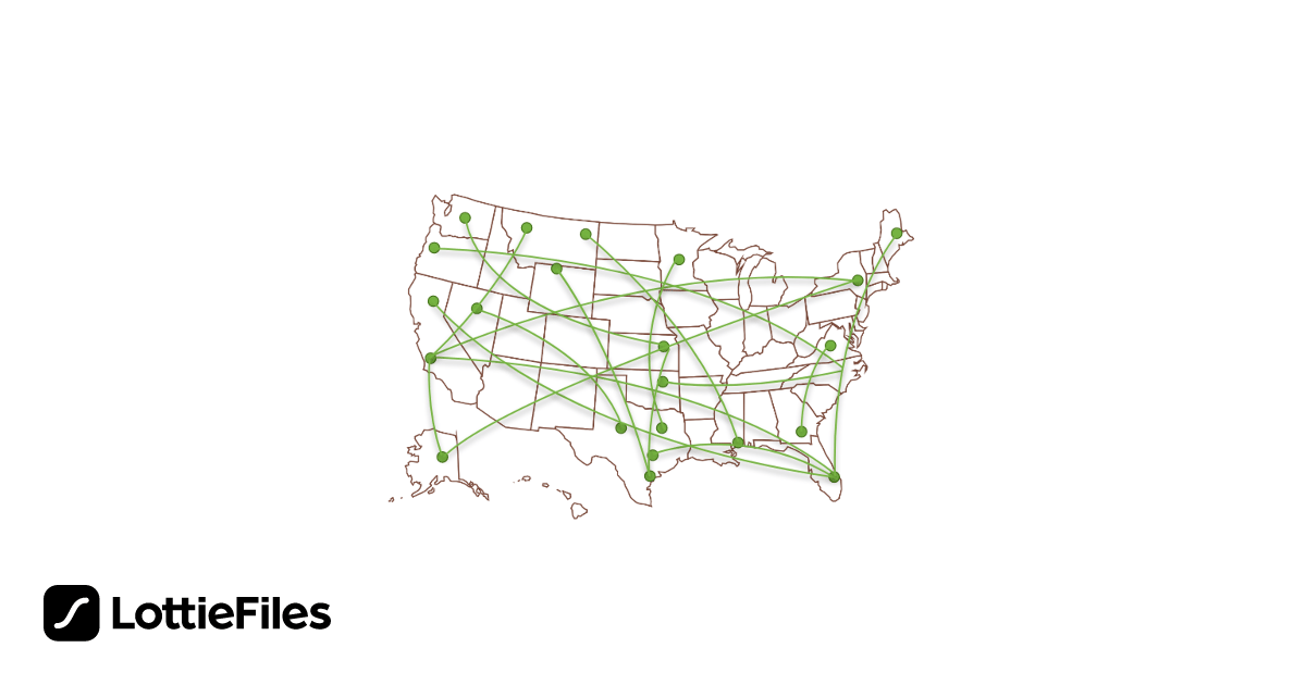 Free Map animation Animation by Matt Klaus | LottieFiles
