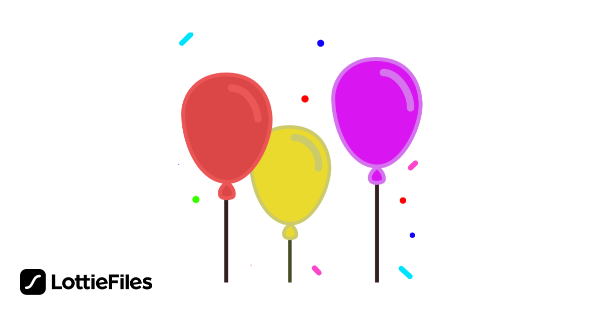 Free Baloons Animation by Viacheslav Koshman | LottieFiles