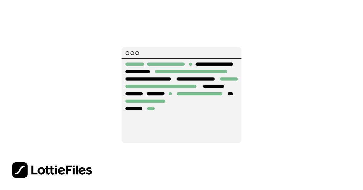 Free Code animation Animation by Cornelia Ryås | LottieFiles