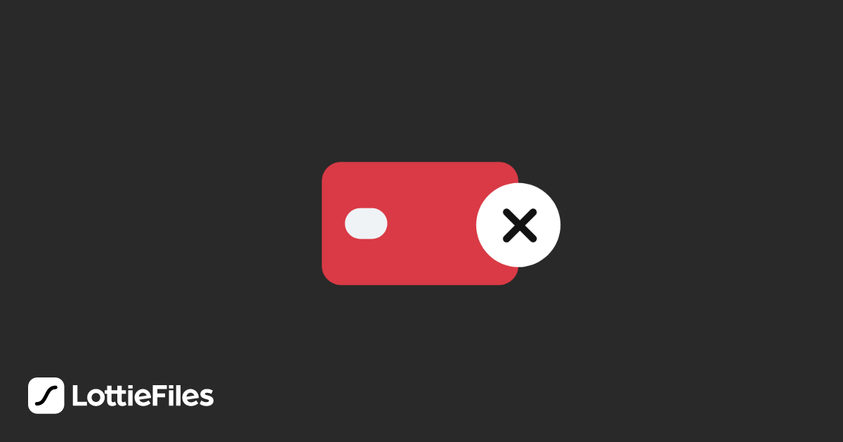 Free NFC Fail! Animation by Musa Adanur | LottieFiles