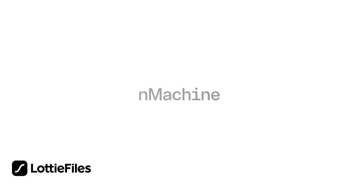 Free nMachine_logo Animation by Alfredo Useche | LottieFiles
