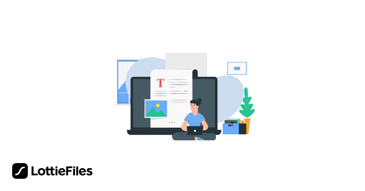 Free PT Writing Assistant Animation by Murilo Silvestre | LottieFiles