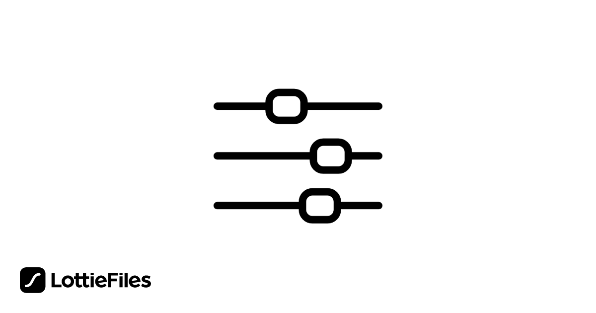 Free mixer slider Animation by wh xx | LottieFiles