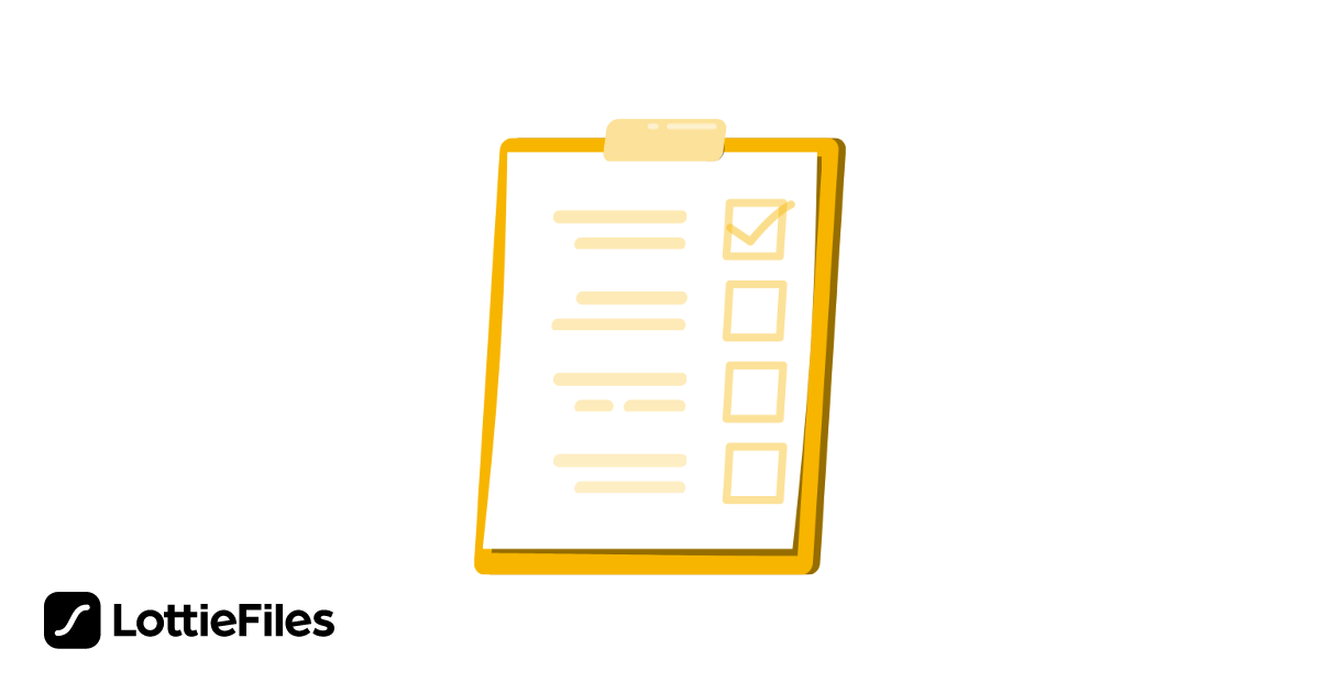 Free note Animation by Stephen James | LottieFiles