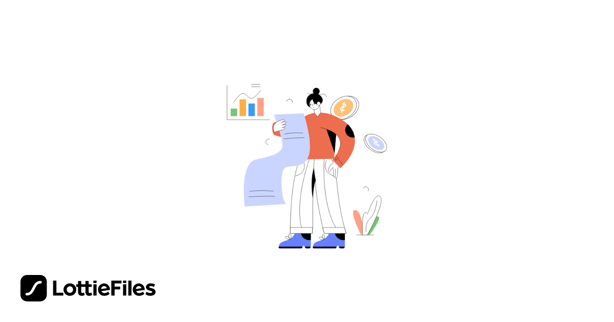 Free Business Report Animation by Vectors Market | LottieFiles