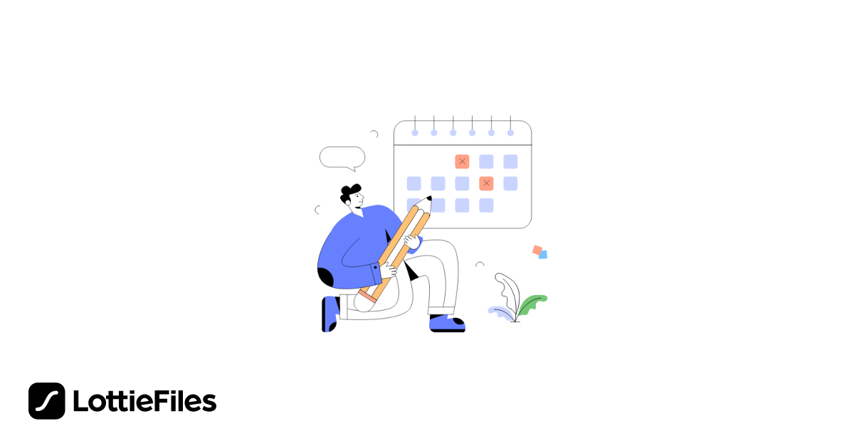 Free Agenda Animation by Vectors Market | LottieFiles